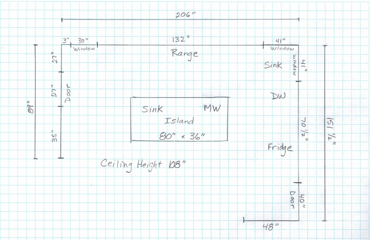 How To Measure Your Kitchen | Ben's Repurposed Cabinetry